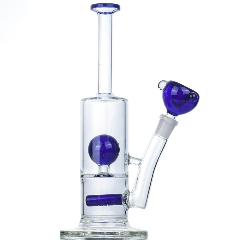 10" Inline Ball Percolator Glass Bong - Puffing Bird NZ