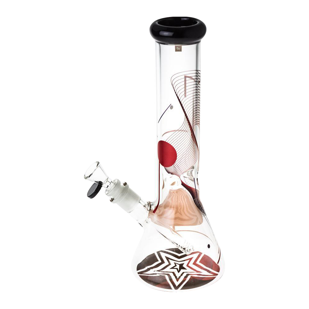 Famous Design "GOA" Beaker Bong - Puffing Bird NZ