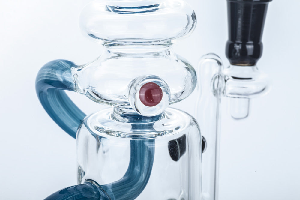 10" Maritime Theme Glass Bong - Puffing Bird NZ