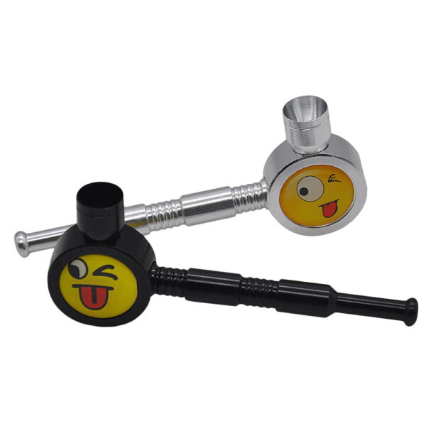 Emoji Theme Weed Pipe - Puffing Bird NZ